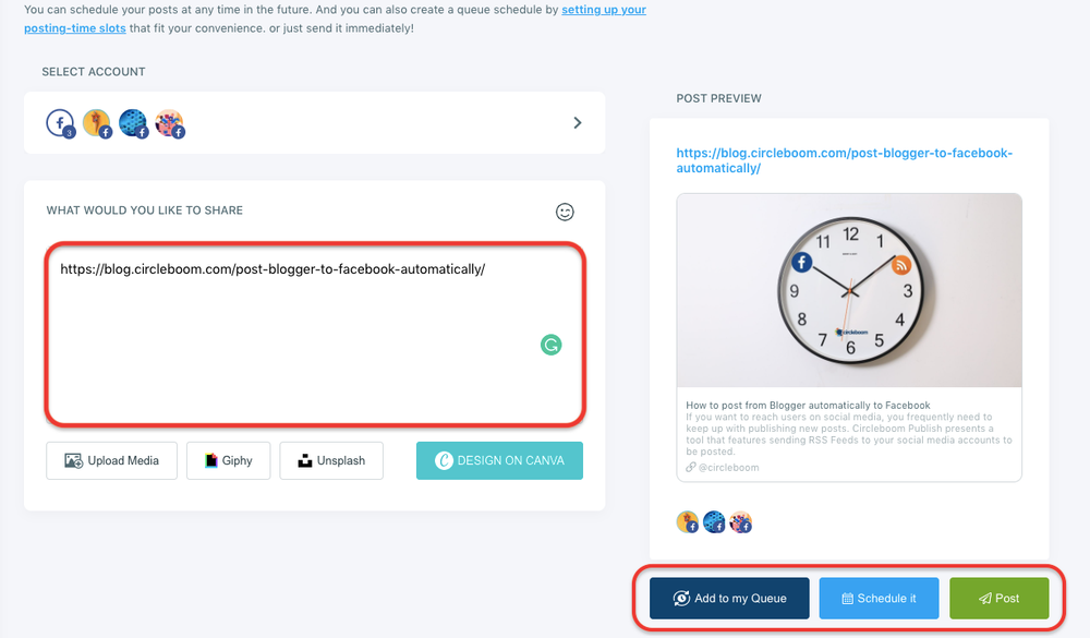 How to post to multiple Facebook pages effectively