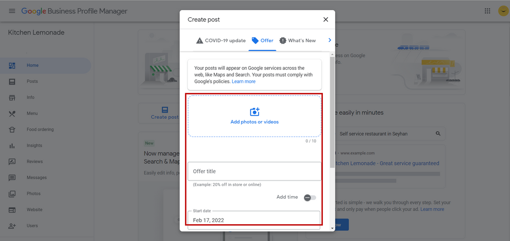 Create Google posts for your business: Three handy ways to go!