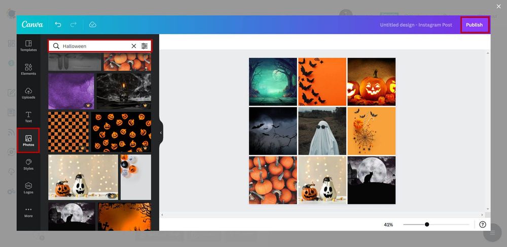 How to make a 3x3 Instagram Grid Post!