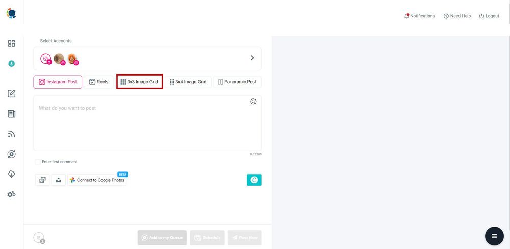How to split an image into 9 for Instagram: Grid Post Maker!