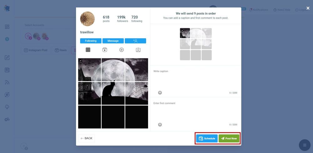 How to split an image into 9 for Instagram: Grid Post Maker!
