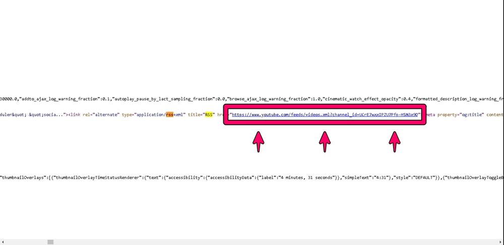How to connect a Youtube RSS feed to your social media?