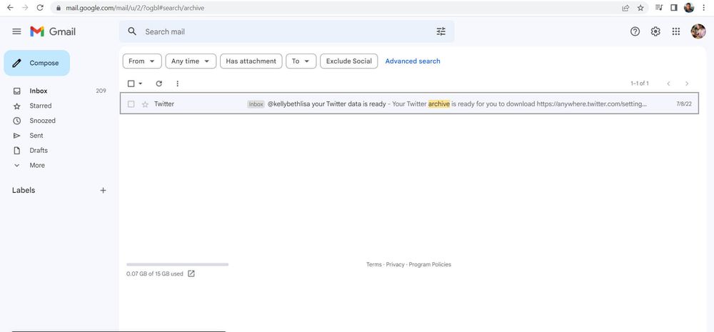 How to download Twitter Archive in a few clicks!