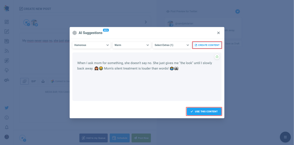 Funny Tweet Generator: Auto-Generate Hilarious Tweets with AI!