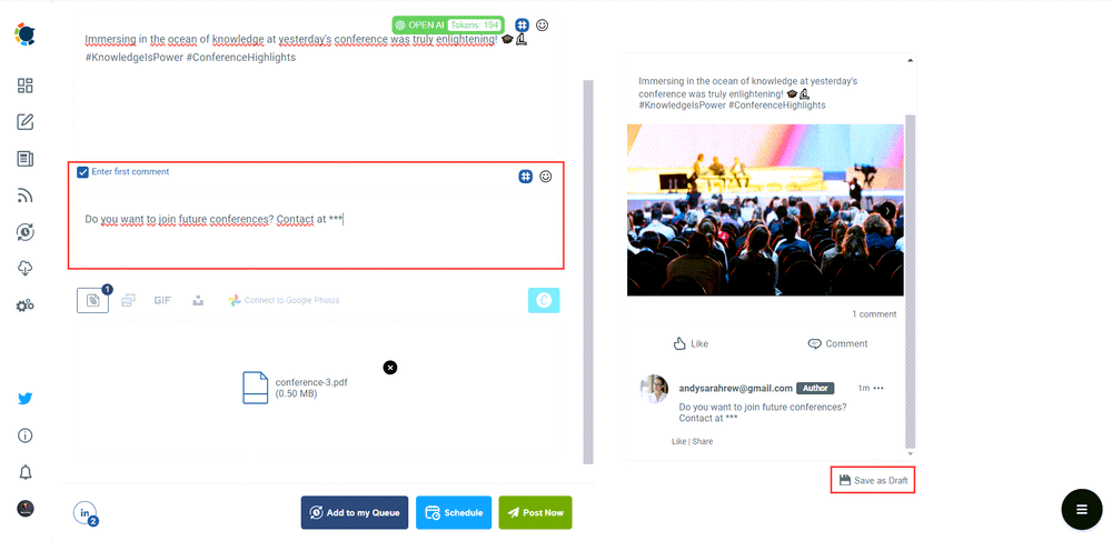 Can you post multiple photos on LinkedIn in 2026? Yes, in seconds!