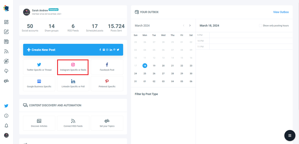 9 Grid Instagram Post Maker!