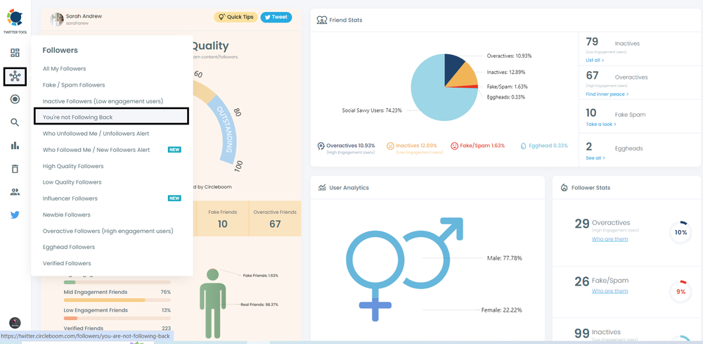 5 Tools to see who is not following you back on X in 2025!
