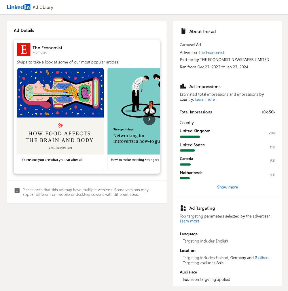 LinkedIn Carousel (& Document) Ad Examples: "Do"s &"Don't"s!