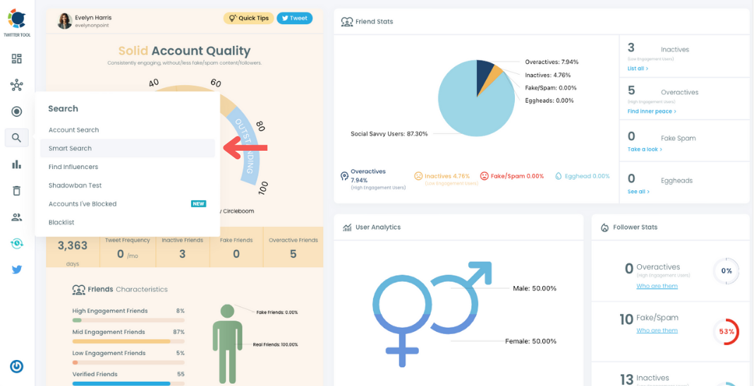 What’s the best way to search X (formerly Twitter) bios and profiles?