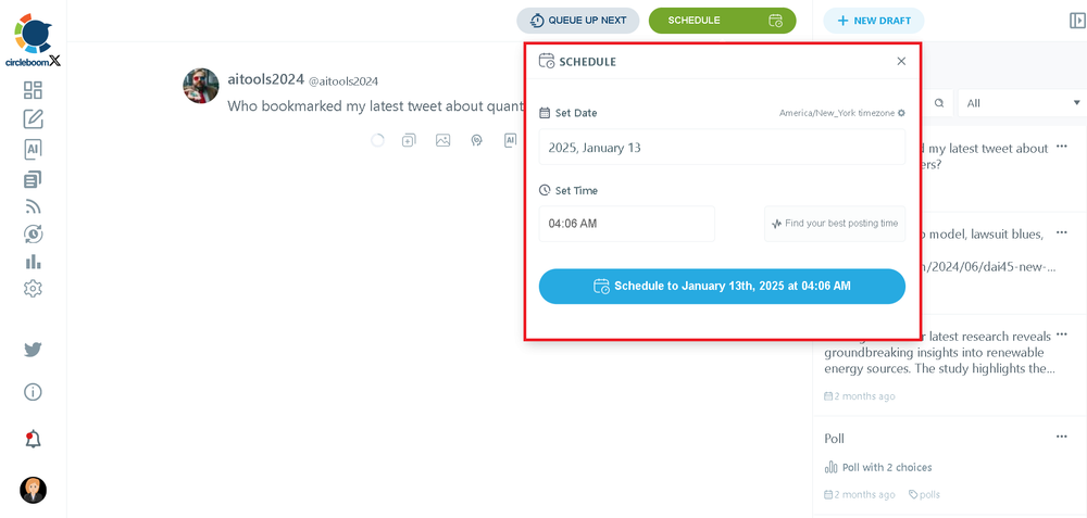 Why should you use an AI Tweet Generator for your social media management?