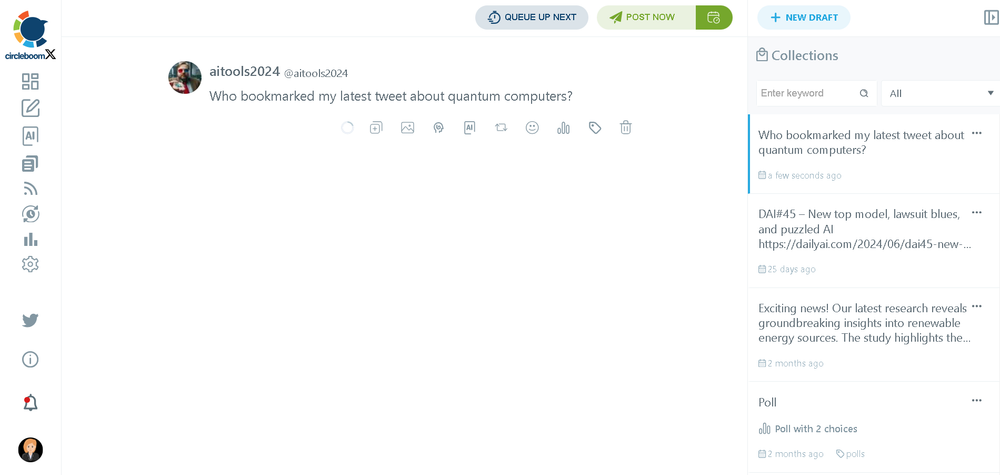 Why should you use an AI Tweet Generator for your social media management?
