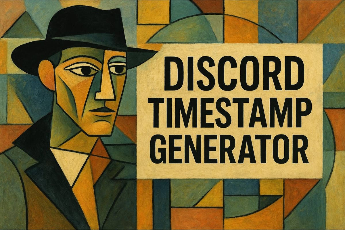 Discord Timestamp Generator