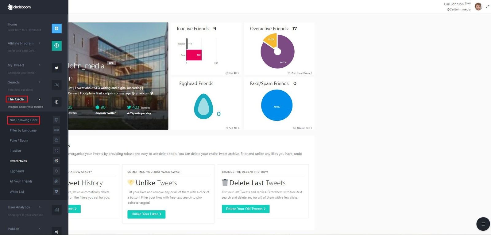 5 Tools to see who is not following you back on Twitter