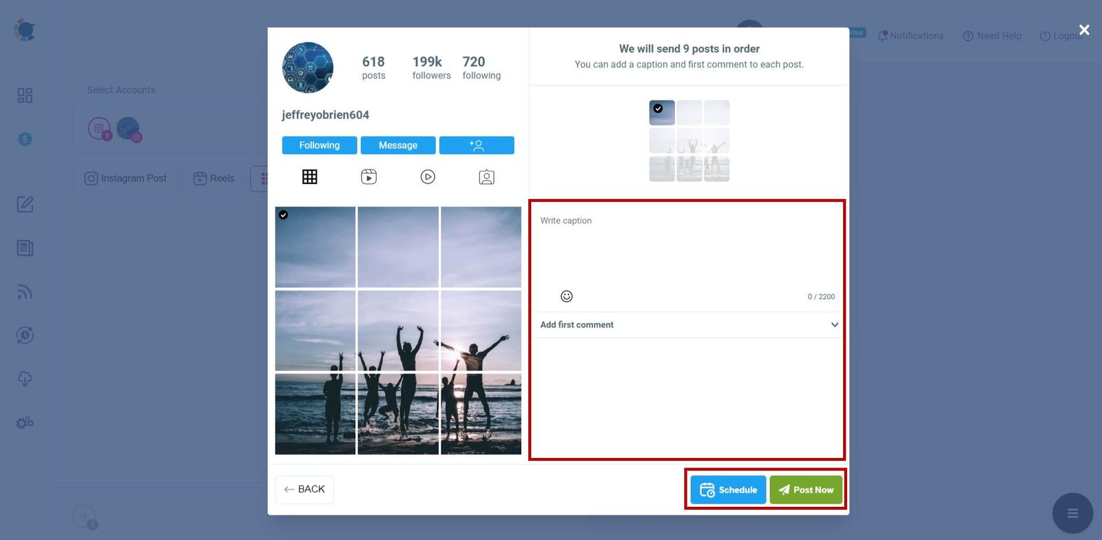 How to make a 3x3 Instagram Grid Post!
