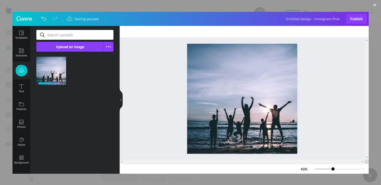 How to create a 5x5 Instagram grid post: Split your images into 25!