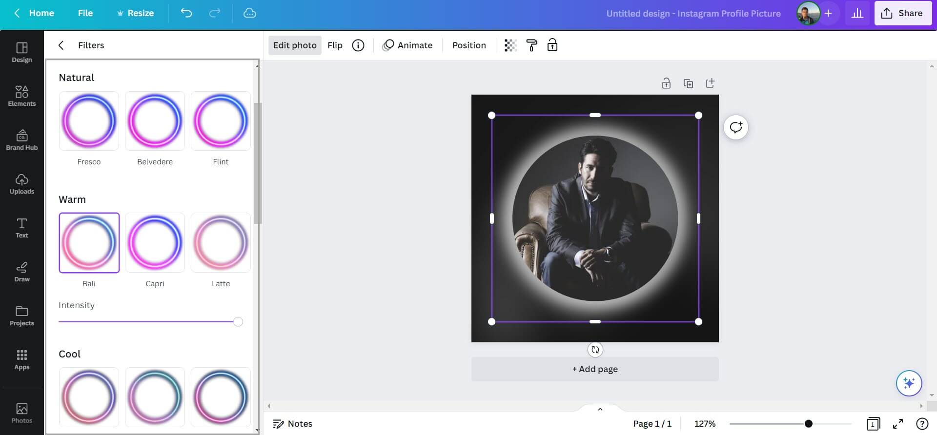 The best Instagram profile picture maker!