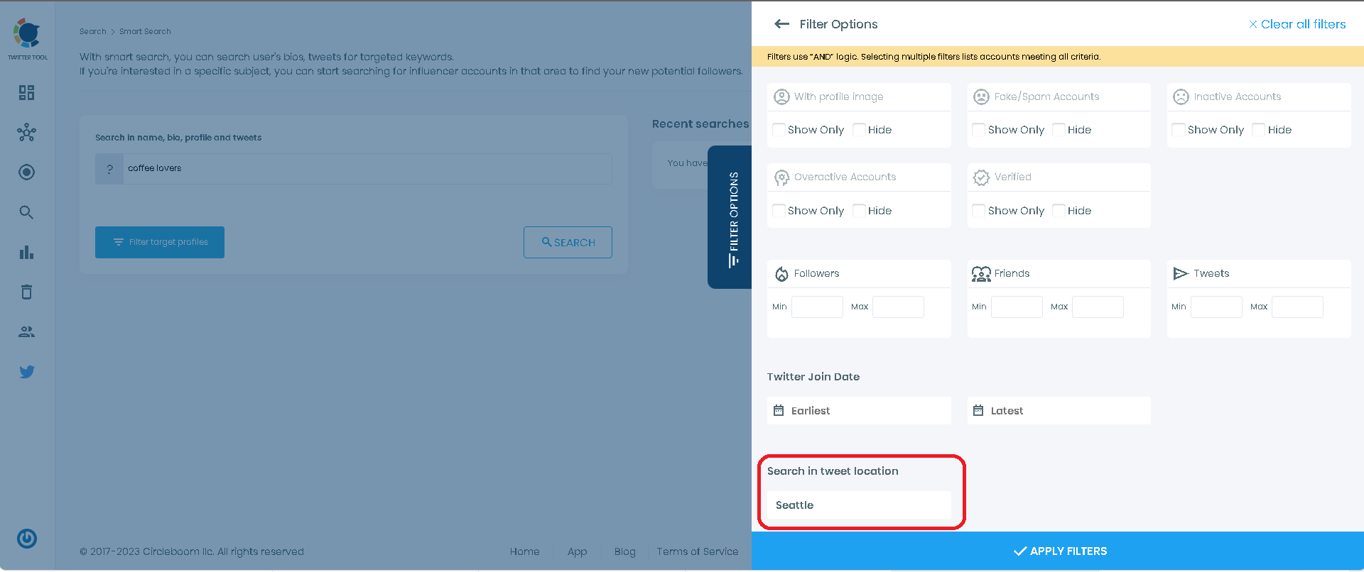 How to Find and Filter Nearby Tweets on Twitter
