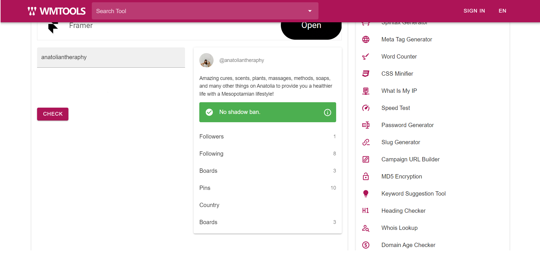 What is Pinterest Shadowban? Pinterest Shadowban Checker!