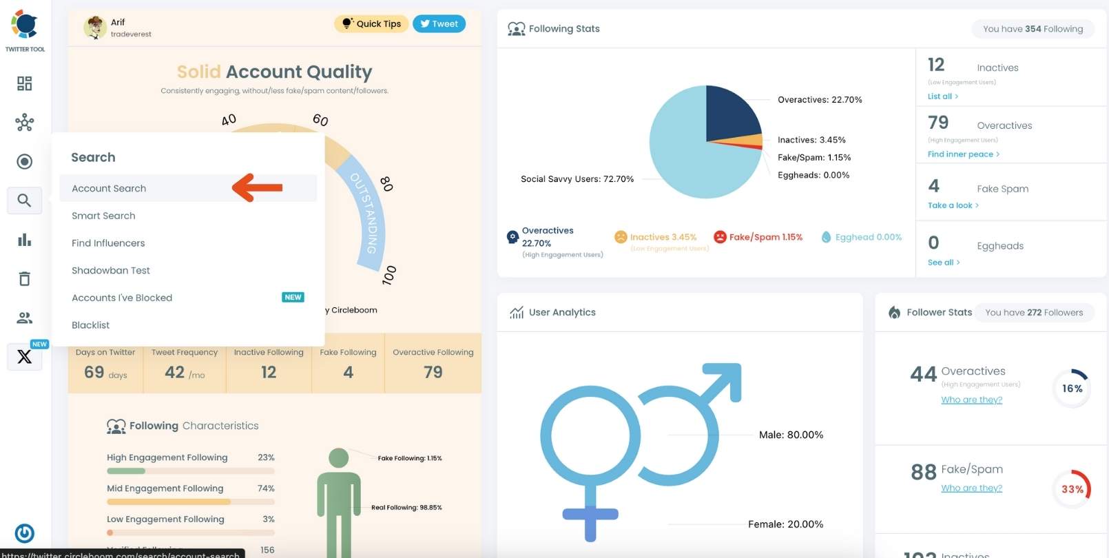 X Twitter following tab not working! Why can't I see someone's full ...