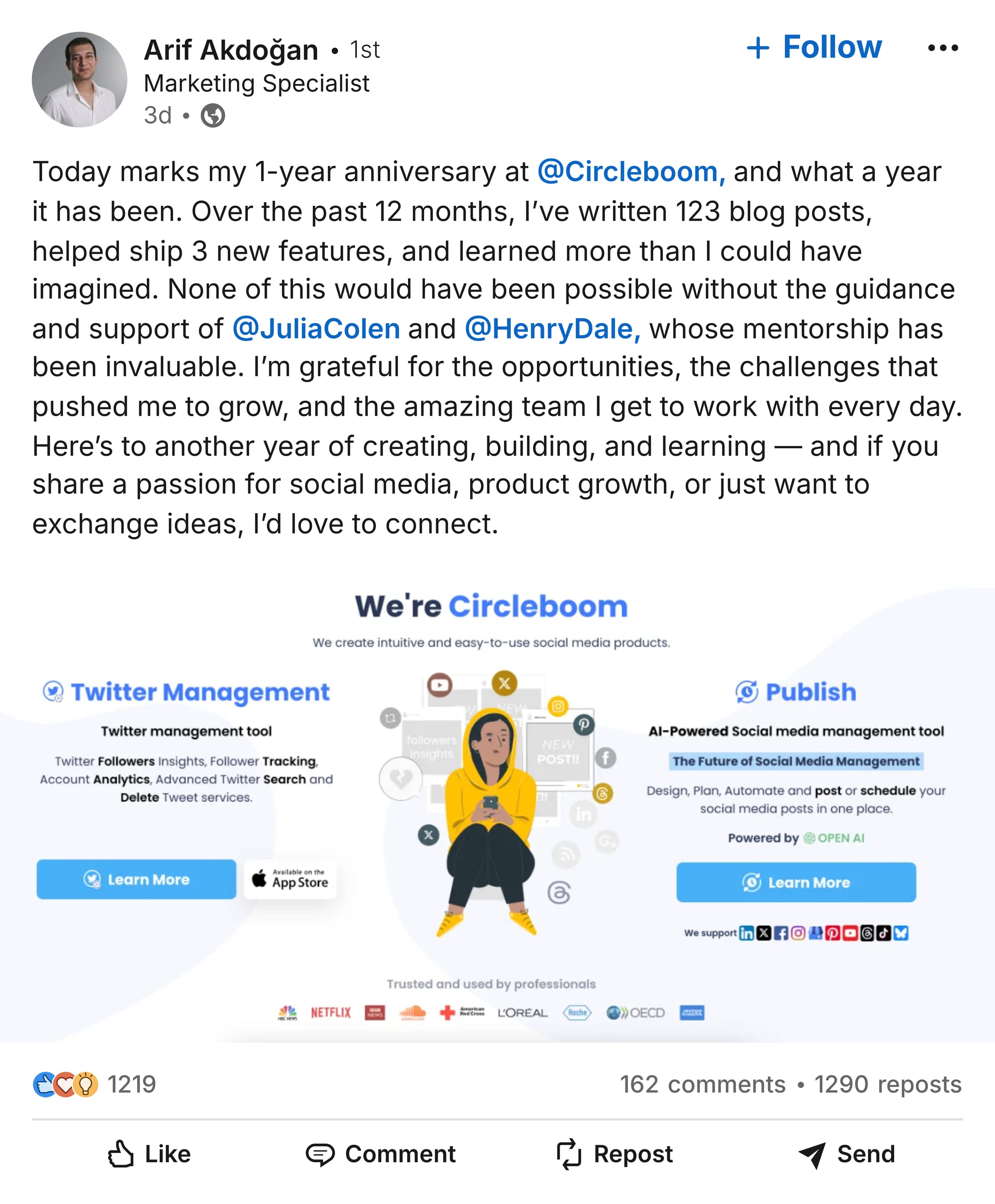 How to Post a Work Anniversary on LinkedIn (Without Sounding Robotic)