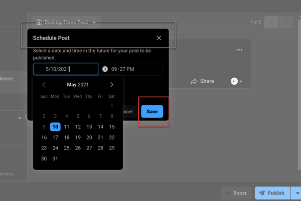 How to schedule Facebook posts: The Quick Guide