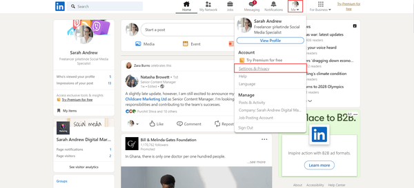 What happens when you hibernate your LinkedIn account?