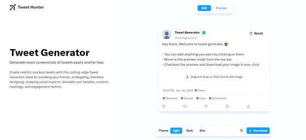 How to mock up Twitter posts: Tweet Mockup Generators!