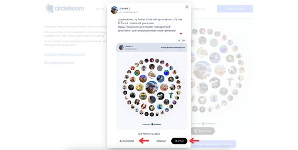 Twitter Interaction Circle: See Your Most Engaged Connections