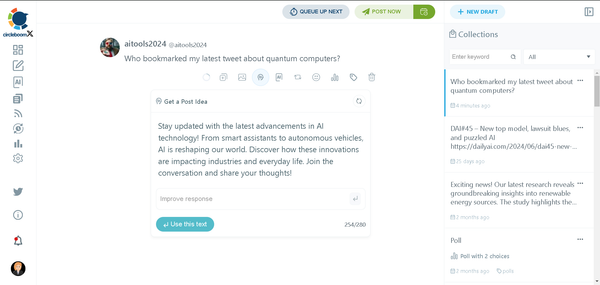 Why should you use an AI Tweet Generator for your social media management?